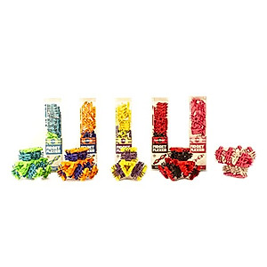 Lux Blox Green and Teal Fidget Flexer Set (30 Pieces) Flexible and Versatile Construction Blocks