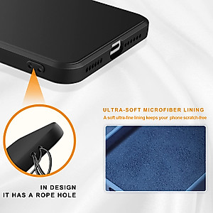 AYSZNBLA for Samsung Galaxy A32 5G Case,Liquid Silicone Gel Rubber Phone Case,Non-Yellowing Phone Bumper Cover,Multi-Color Silicone Phone Case,Non-Slip Full Body Slim Protective Cover(Dark Blue) 1.87