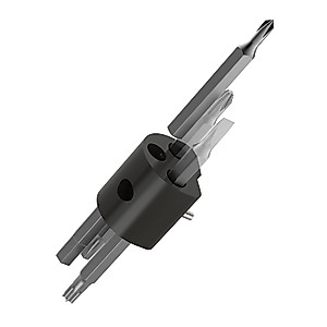 20V Drill Bit Holder Compatible with ‎DeWalt Impact Driver Tool Organizer Holds 6 Bits