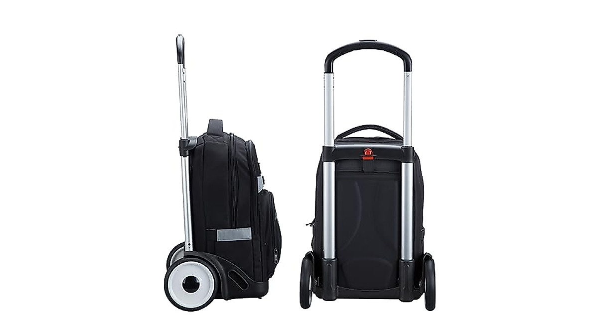 UNIKER Rolling Backpack for Travel & Business - 2-in-1
