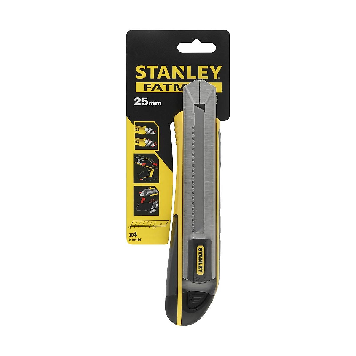 Stanley 10-486 FatMax Snap-Off Knife, 25mm