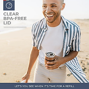 ORCA Double Barrel 24oz | Temperature Insulated, Stainless Steel Tumbler with a Classy Wood Grain Print, for Whiskey, Beer, Coffee or Whatever You're Having — Hey Y'all