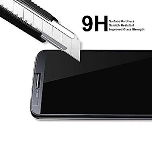 Supershieldz (2 Pack) Designed for BLU Vivo XL4 Tempered Glass Screen Protector, Anti Scratch, Bubble Free