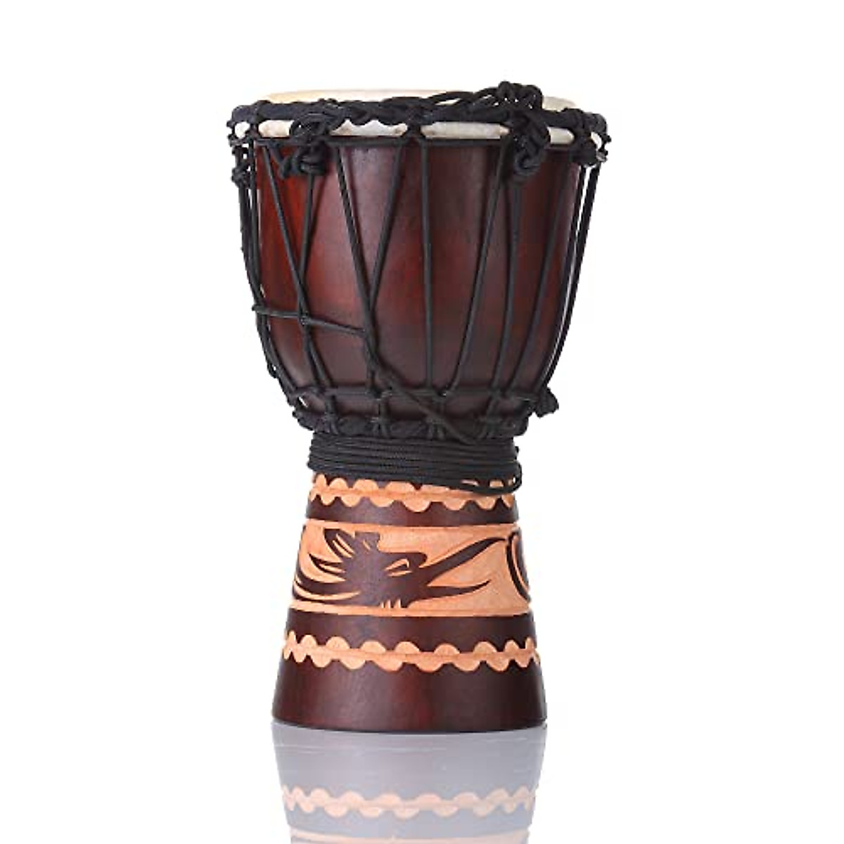 X8 Drums Djembe African Hand Drum, inch (X8-DJ-Kali-XS)