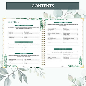 Wedding Planner - Wedding Planner Book and Organizer for the Bride with 5 Tabbed Sections, 12" x 9", Hardcover with Metal Corner + 5 Inner Pockets + Sticker + Elastic Closure Band
