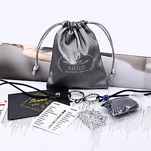 Couple Pendant Necklace for Him and Her Stainless Steel I Love You Necklace Set 5mm 7mm BFF Necklace for 2 Puzzle Heart Cubic Zirconia Wedding Band