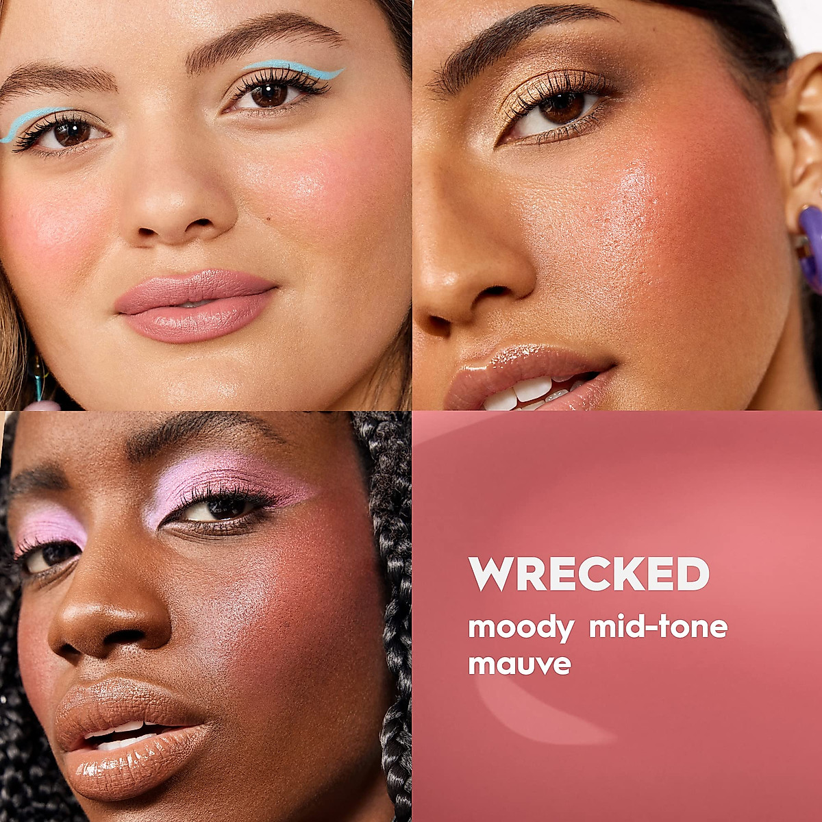 Urban Decay Hydromaniac Dewy Liquid Blush – Long-Lasting & Buildable Plumping Cheek Tint with 24HR Hydration – Kombucha Filtrate and Marula Oil - All Skin Types – Vegan – Wrecked - 0.5 Oz