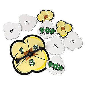 Learning Resources Pop for Blends Game,Phonics Game, 2-4 Players, 92 Cards, Ages 6+