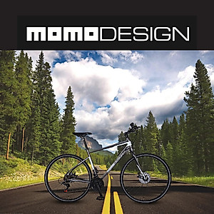 MOMODESIGN Hybrid Bike Shimano 21 speeds with Disc Brake, 700C Anti-Puncture Wheels