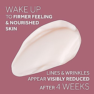 No7 Restore & Renew Multi Action Face & Neck Night Cream - Collagen Peptide Anti-Aging Face Cream - Hydrating Hyaluronic Acid + Skin Firming Fragrance-Free (50ml)