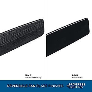 Progress Lighting Gaze Collection 60" LED Three-Blade Ceiling Fan