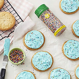 Wilton Rainbow Nonpareils Food Decorative, 7.5-Ounce