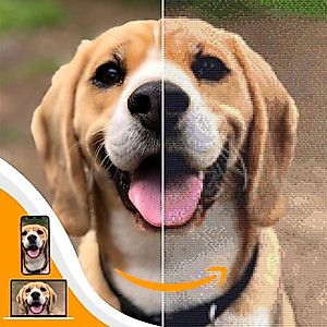 Vanilla and Cinnamon Custom Diamond Painting Kits for Adults - Personalized Diamond Art, Custom Diamond Art Kits, Round Drill(11.8 INCH / 20x30 CM)