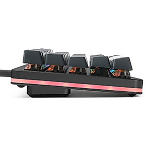 Drop ALT Mechanical Keyboard — 65% (67 Key) Gaming Keyboard, Hot-Swap Switches, Programmable Macros, RGB LED Backlighting, USB-C, Doubleshot PBT, Aluminum Frame (Halo True, Black)