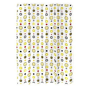 Franco Kids Room Window Curtain Panels Drapes Set, 82 in x 63 in, Pokemon, Multicolour