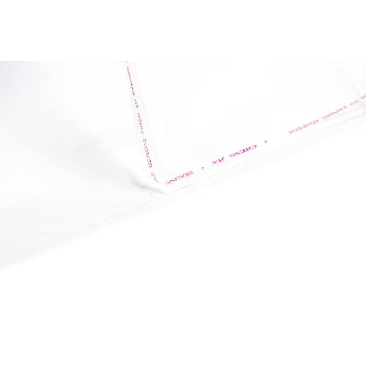 9 x 13 Inch Clear Apparel Bags Self Seal Flap for T-shirt,Clothes,Party Wedding Gift Bags (100)