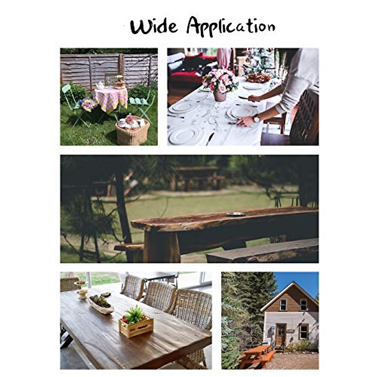 ozozo 12 Pack Tablecloth Clips - Tablecloth Clips for Outdoor Tables Stainless Steel Picnic Tablecloth Clips Heavy Duty Table Clips forTablecloths（Large Size）