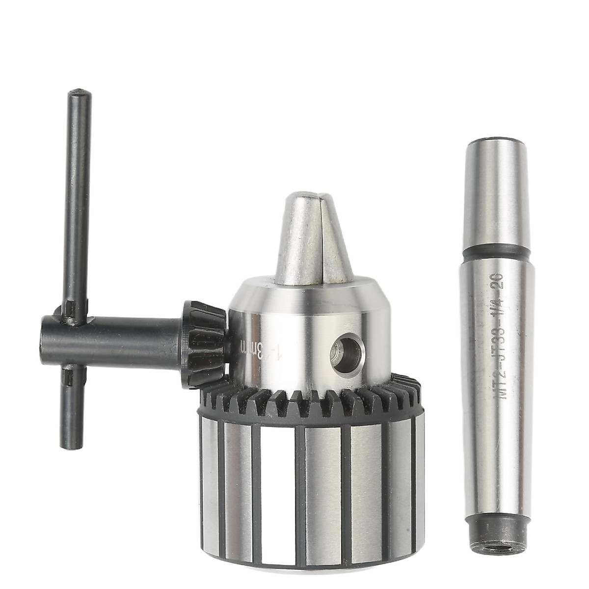 VINWOX 1/2" Key Type Heavy Duty Drill Chuck with #2MT Arbor