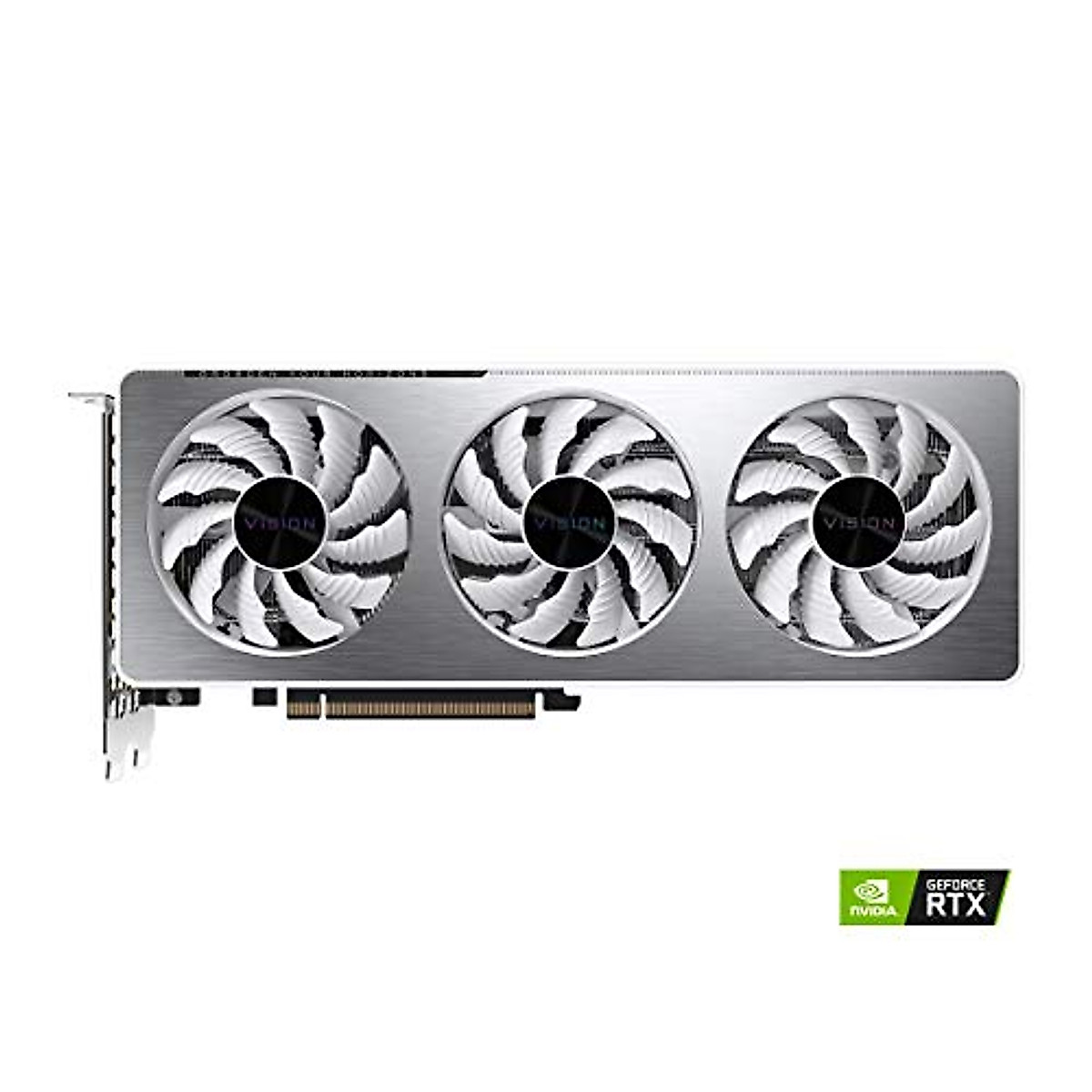 GIGABYTE GeForce RTX 3060 Vision OC 12G Graphics Card, 3X WINDFORCE Fans, 12GB 192-bit GDDR6, GV-N3060VISION OC-12GD Video Card