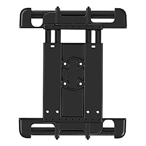 RAM Mounts RAM-HOL-TAB8U Tab-Tite Tablet Holder for Apple iPad Pro 9.7 with Case + More Compatible with RAM B 1" and C 1.5" Size Round Ball Bases