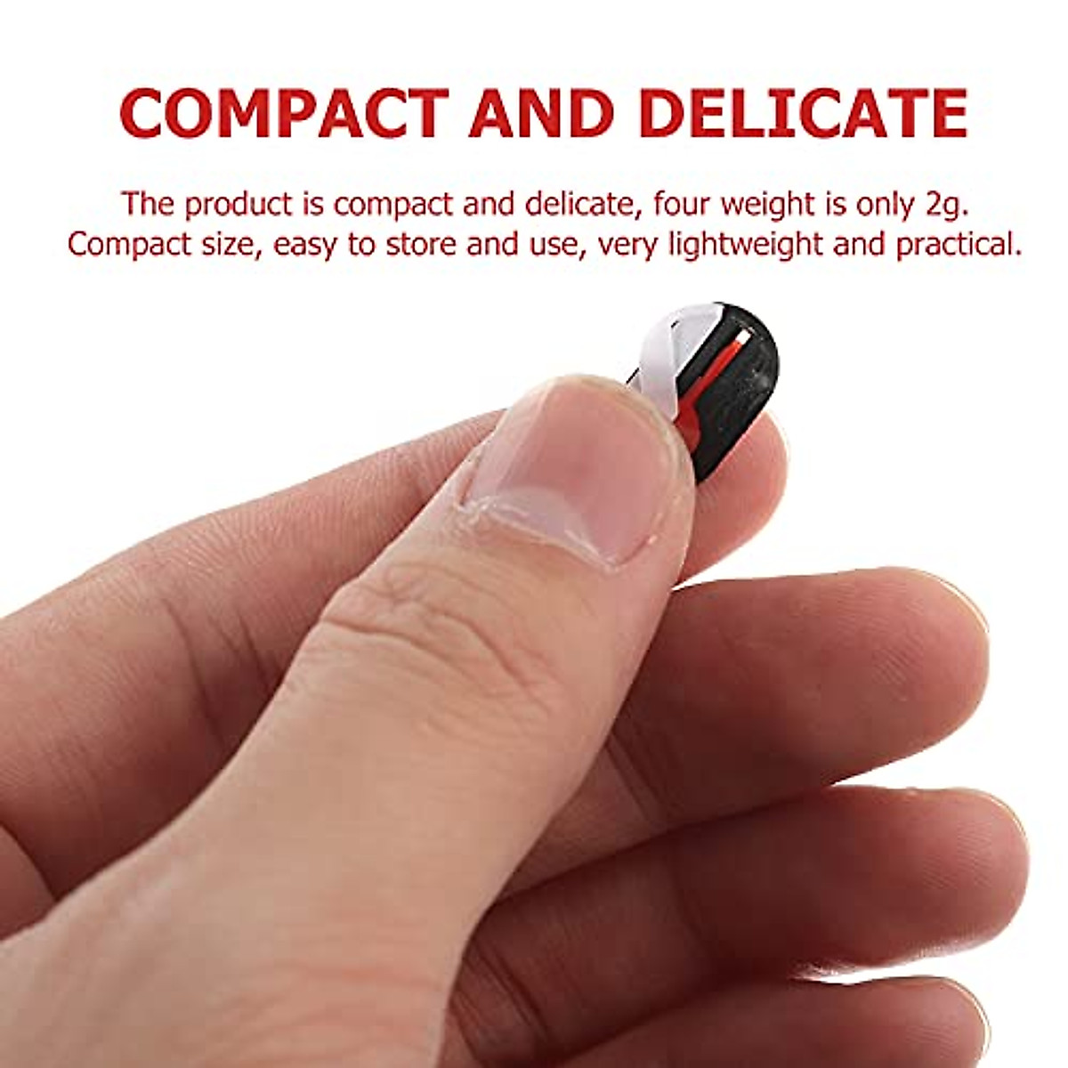 OSALADI Computer Camera 4PCS Webcam Cover Slide Camera Blocker Ultra- Thin Camera Covers Webcam Privacy Shutter Protects for Laptop Cell Phone Tablet PC Notebook Accessory Black Red Pc Camera