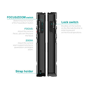 AODELAN Wireless Remote Control Camera Shutter Release for Sony ZV-E10, FX3, ZV-1, A7SM3, A7C, A7RIV, Alpha 9,7R IV,7R III, 7 III, 6600, 6400, 6100, 9 II, RX0 II, RX100 M7; Replces Sony RMT-P1BT
