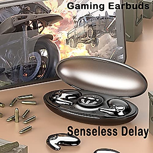 Smallest Sleep Invisible Earbuds For Side Sleepers Sleeping Small Ears Mini Tiny Small Earbuds Hidden For Work Hidden Headphones In Ear Sleeping Earbud Comfortable Wireless Bluetooth Gaming Earbud