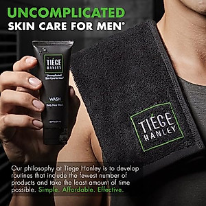 Tiege Hanley Daily Men's Face Wash - Gentle Fragrance-Free Cleansing Agent for Men - 6.5 Ounces