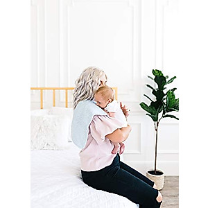 Copper Pearl Baby Burp Cloth Large 21''x10'' Size Premium Absorbent Triple Layer 3-Pack Gift Set “Lennon