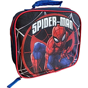 Spider-Man Insulated Lunch Bag (Navy Blue-Red)