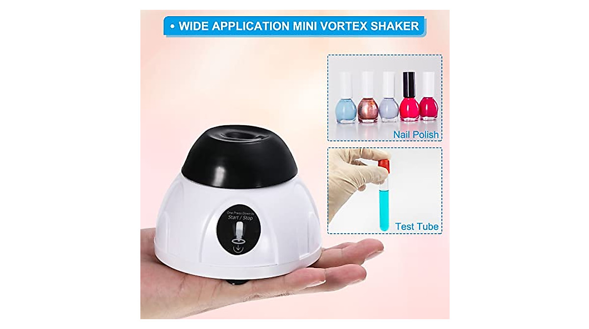 PATIKIL Mini Vortex Mixer Shaker Miniature Paint Ink Shaker, Touch ...