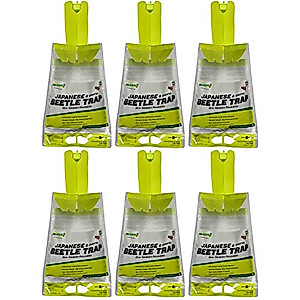 RESCUE! Japanese Beetle Trap – Reusable Bag - 6 Traps