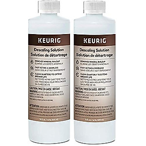 Descaling Solution for Keurig Coffee Machines with Free Direct Coffee Tea Est 2019 Sticker