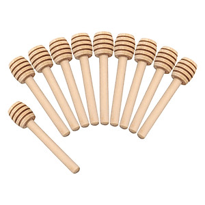 ＫＬＫＣＭＳ 10x Wooden Spoon Dipper Server for Maple Syrup , 8cm