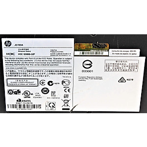 HP JC103A 5800-24G-SFP Switch - Switch - managed - 24 x Gigabit SFP + 4 x Gigabit SFP / 10 Gigabit SFP+ - rack-mountable