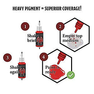 Grinning Gargoyle Fantasy Paint Set - The Army Painter Paints for Roleplaying Tabletop Figure - 20x Acrylic Paints and a Paint Brush - Unique Warpaints for Miniature Model Hobby Painting (Starter)