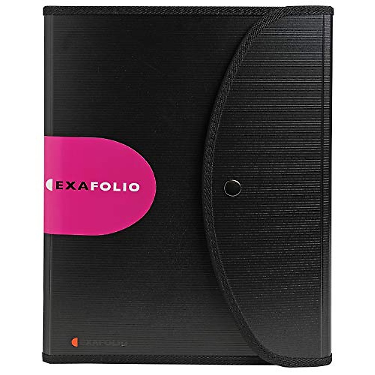 Exacompta - Ref 55834E - Exactive - Conference Folder - 25.5 x 33cm in Size, Suitable for A4 Documents, 13 Customisable Tabs, Writing Pad Supplied - Black