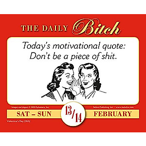 2021 The Daily Bitch Boxed Daily Calendar