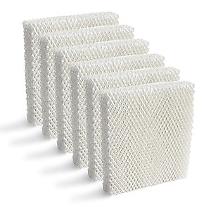 Lemige 6 Pack Humidifier Wicking HFT600 Filters T Compatible with Honeywell Tower Humidifier HEV615 HEV620, Compare to part HFT600T HFT600PDQ