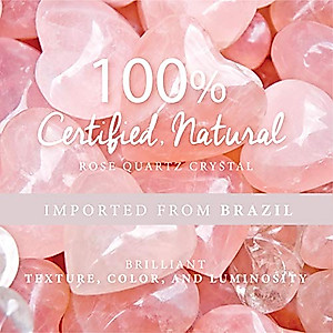 Rose Quartz Jade Gua Sha Face Cosmetic Product | Eliminate Fine Lines and Wrinkles | Beauty Facial Massager | Premium Quality Crystal | Body, Face, Neck