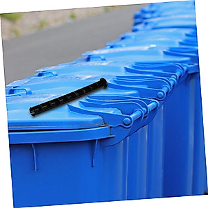 BUGUUYO 4pcs Trash Can Latch Garbage Lid Lock Trash Can Lid Pin Trash Bin Latch Trash Can Lid Lock Garbage Lid Parts Garbage Can Latch Trash Can Accessories Wheelie Bin Lid Clips Lid Latch