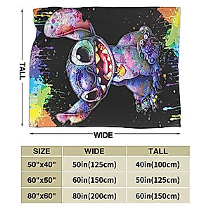 Cute Blanket Super Soft Blankets Lightweight Warm Throw Blankets for Couch Bed Sofa Travel Camping Gift(40x50inches)