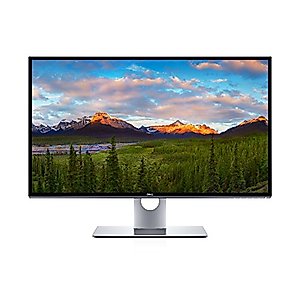 Dell UP3218K Ultra sharp 32" 8K Monitor, Silver/Black