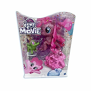 My Little Pony: The Movie Pinkie Pie Seapony Figure with Light-Up Base (Amazon Exclusive)