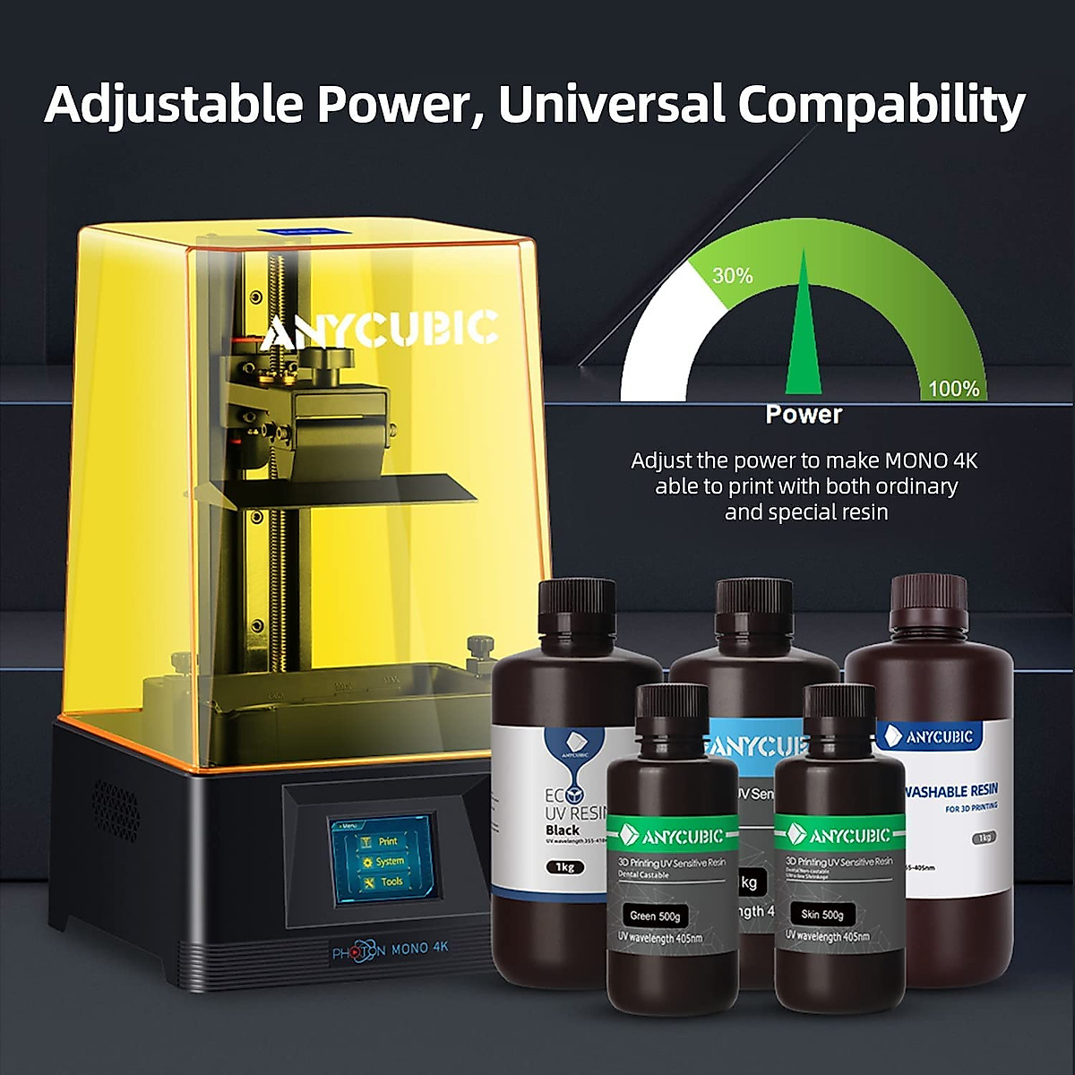 ANYCUBIC LCD 3D Printer (Photon Mono 4K)