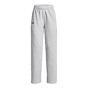 Under Armour Womens ArmourFleece Tapered Leg Pant , (014) Halo Gray Light Heather / / Black , Medium