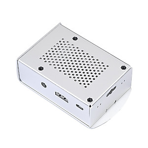 Raspberry Pi 3 Model B+ Aluminum Case Metal Shell Support Raspberry Pi 3 Model B B Plus (Silver)