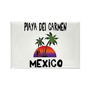 CafePress Playa Del Carmen Mexico Magnets Rectangle Magnet, 3"x2" Refrigerator Magnet