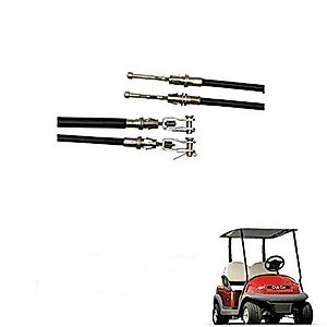 Huskey Brake Cable Set for Club Car Precedent Golf Cart Driver & Passenger Side 2004 Up