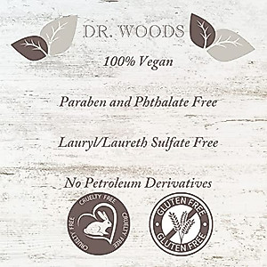 Dr. Woods Unscented Baby Mild Liquid Castile Soap, 32 Ounce (Pack of 2)